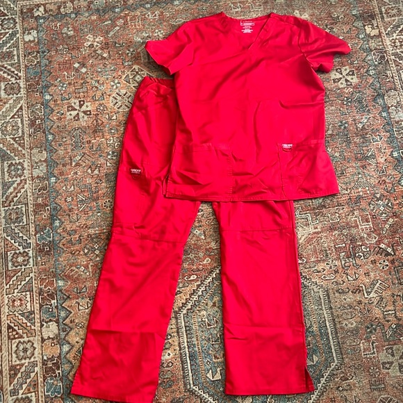 Cherokee | Other | Cherokee Red Scrub Set | Poshmark